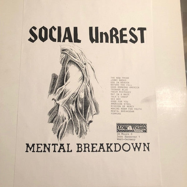 SOCIAL UNREST - MENTAL BREAKDOWN – REVO RECORDS